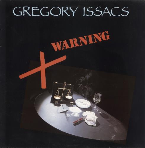 Gregory Isaacs Warning UK vinyl LP album (LP record) (716043)