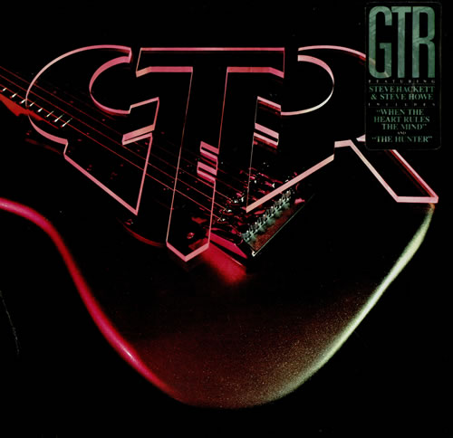 GTR GTR - Stickered German vinyl LP album (LP record) (480707)
