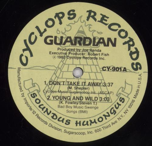Guardian (70S) Sinister Lady US Promo 12" vinyl single (12 inch record ...