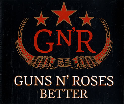 Guns N Roses Better UK Promo CD single (CD5 / 5") (482861)