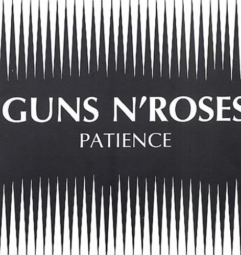 Guns N Roses Patience Spanish Promo 7" vinyl single (7 inch record / 45 ...