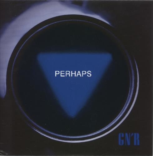 Guns N Roses Perhaps - Black Vinyl UK 7" vinyl single (7 inch record ...