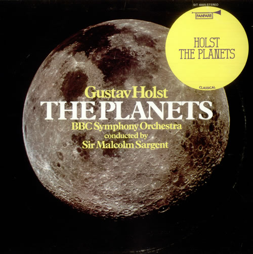 Gustav Holst The Planets UK vinyl LP album (LP record) (538250)
