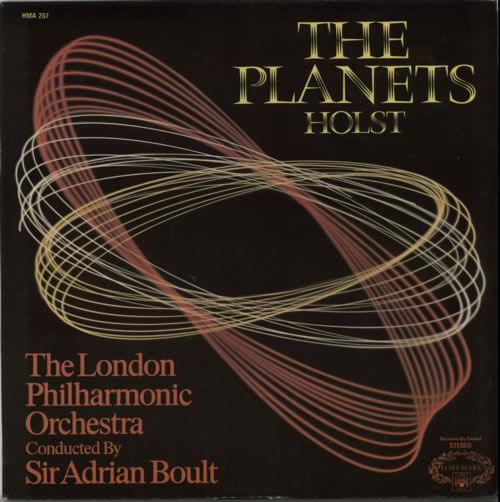 Gustav Holst The Planets UK vinyl LP album (LP record) (604582)