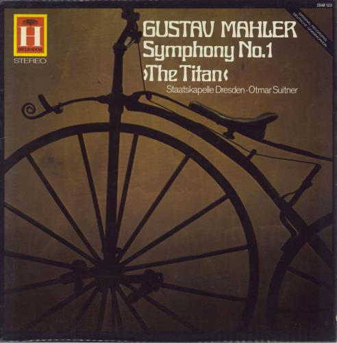 Gustav Mahler Symphony No. 1 in D Major 'The Titan' UK vinyl LP album (LP record) (638278)