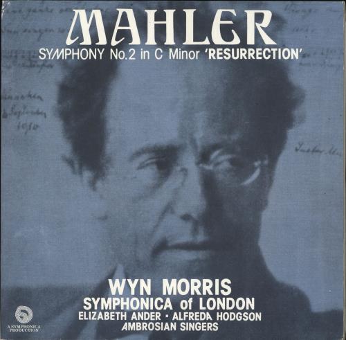 Gustav Mahler Symphony No. 2 in C Minor 'Resurrection' UK 2-LP vinyl record set (Double LP Album ...