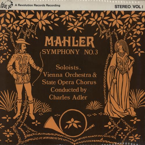 Gustav Mahler Symphony No. 3 in D minor UK 2-LP vinyl record set ...