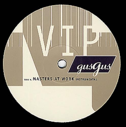 Gus Gus Vip UK Promo 12" vinyl single (12 inch record / Maxi-single ...