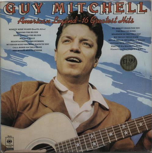 Guy Mitchell American Legend - 16 Greatest Hits UK vinyl LP album (LP ...