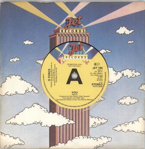 G Force You UK 7" vinyl single (7 inch record / 45) (718301)