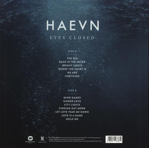 Haevn Eyes Closed - Autographed Belgian vinyl LP album (LP record) (773211)