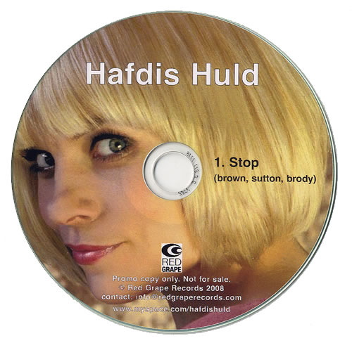 Hafdis Huld Stop US Promo CD-R acetate (479904)