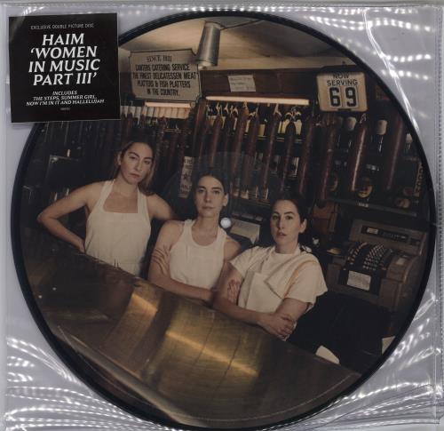 Haim Women In Music Part III - Double Picture Disc UK picture disc LP ...