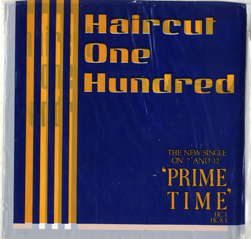 Haircut 100 Prime Time + Printed Outer Bag UK 7" vinyl single (7 inch ...