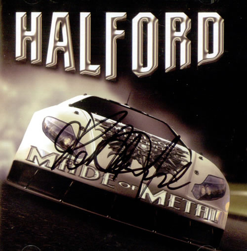 Halford Halford IV: Made Of Metal - Autographed US CD album (CDLP) (527756)