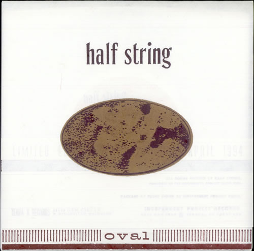 Half String Oval US 7" vinyl single (7 inch record / 45) (509841)