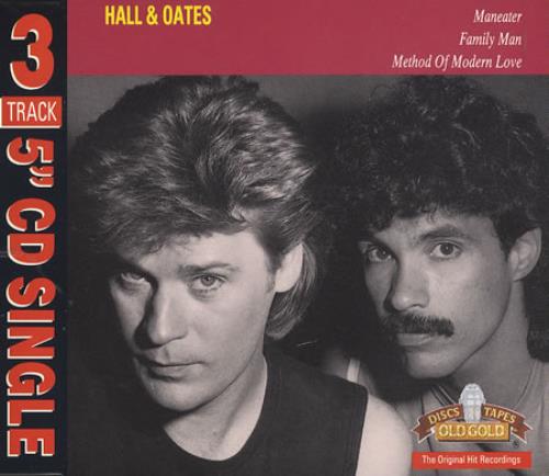 Hall & Oates Maneater UK CD single (CD5 / 5") (156904)