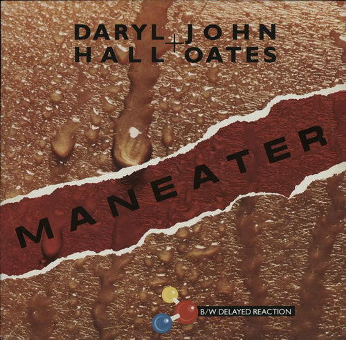 Hall & Oates Maneater UK 12" vinyl single (12 inch record / Maxi-single ...