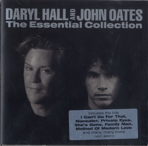 Hall & Oates The Essential Collection UK CD album (CDLP) (197499)