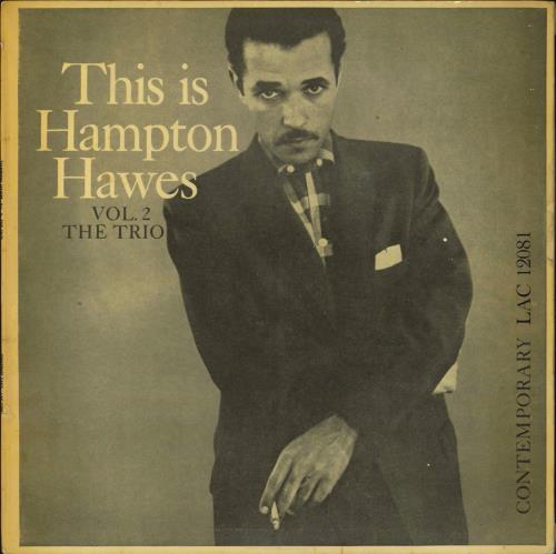 Hampton Hawes This Is Hampton Hawes UK vinyl LP album (LP record) (794001)
