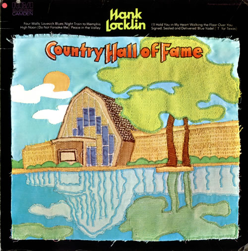 Hank Locklin Country Hall Of Fame US vinyl LP album (LP record) (524086)