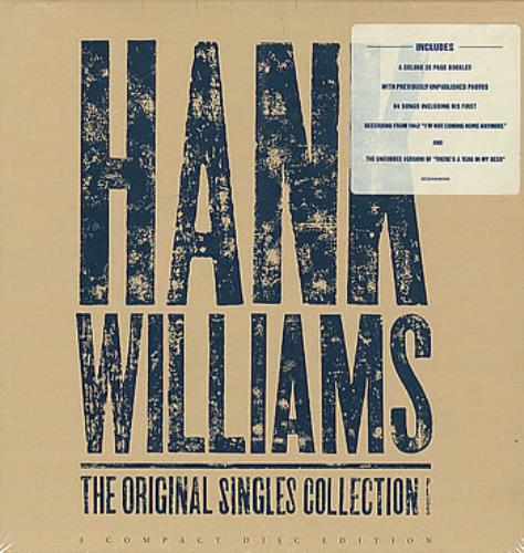 Hank Williams The Original Singles Collection US CD Album Box Set (288002)