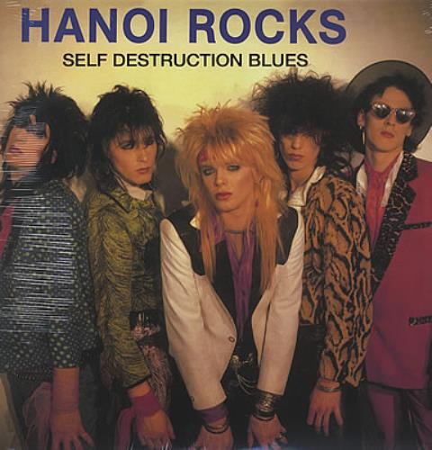 Hanoi Rocks Self Destruction Blues Italian vinyl LP album (LP record ...