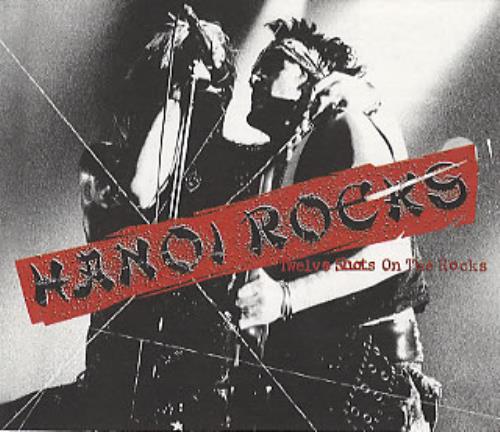 Hanoi Rocks Twelve Shots On The Rocks Japanese Promo handbill (301275)