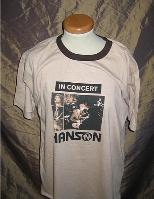 Hanson In Concert T-Shirt - Large Australian t-shirt (341740)