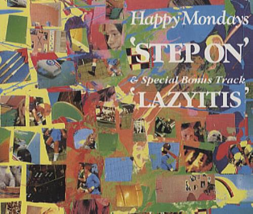 Happy Mondays Step On German 3" CD single (CD3) (205443)