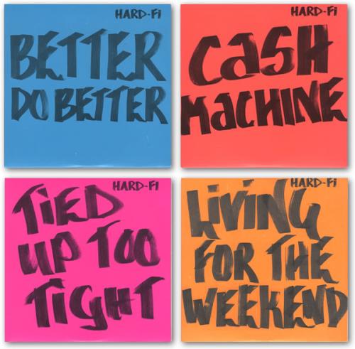 Hard-Fi Set Of 5 x Promotional CD Singles UK Promo CD single (CD5 / 5 ...