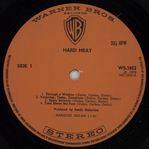 Hard Meat Hard Meat UK vinyl LP album (LP record) (683815)