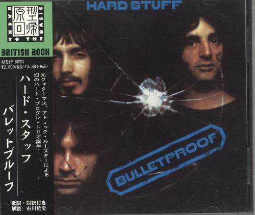 Hard Stuff Bulletproof Japanese CD album (CDLP) (725452)
