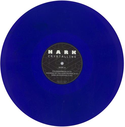 Hark Crystalline - Blue Vinyl French 2-LP vinyl record set (Double LP ...