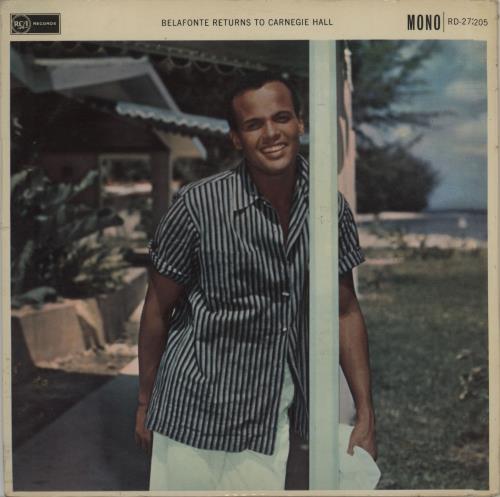 Harry Belafonte Belafonte Returns To Carnegie Hall - Mint UK vinyl LP album (LP record) (676674)