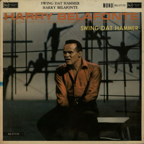 Harry Belafonte Swing Dat Hammer UK vinyl LP album (LP record) (575263)