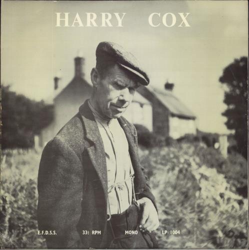 Harry Cox English Folk Singer UK vinyl LP album (LP record) (802435)