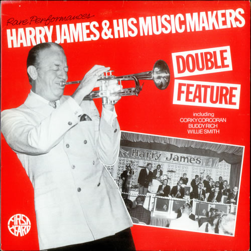 Harry James Double Feature UK vinyl LP album (LP record) (528126)