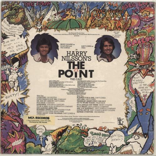 Harry Nilsson The Point UK vinyl LP album (LP record) (194063)