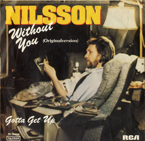 Harry Nilsson Without You German 7" vinyl single (7 inch record / 45 ...