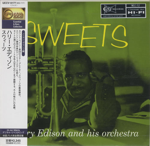 Harry 'Sweets' Edison Sweets Japanese CD album (CDLP) (453058)