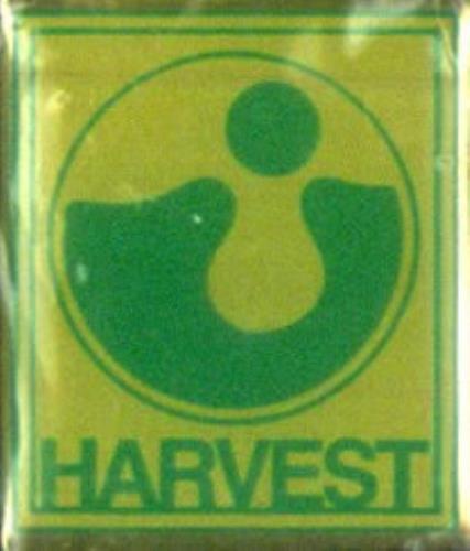 Harvest Label Harvest UK Promo badge (513771) PIN BADGE