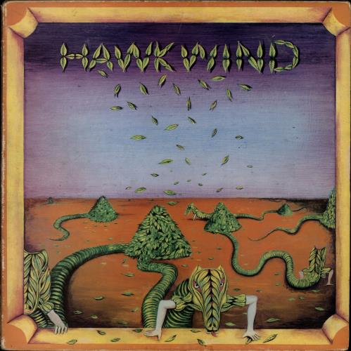 Hawkwind Hawkwind - 2nd - VG UK vinyl LP album (LP record) (704420)