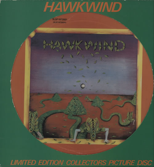 Hawkwind Hawkwind - Promo Stickered UK picture disc LP (vinyl picture ...
