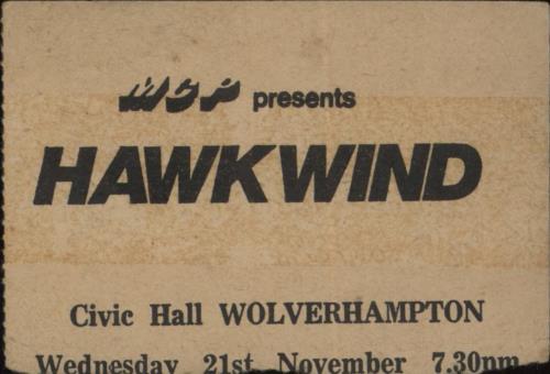 Hawkwind Masters Of The Universe + Ticket Stub UK tour programme ...