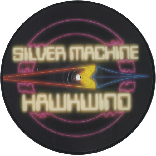 Hawkwind Silver Machine UK 7" vinyl picture disc (7 inch picture disc ...