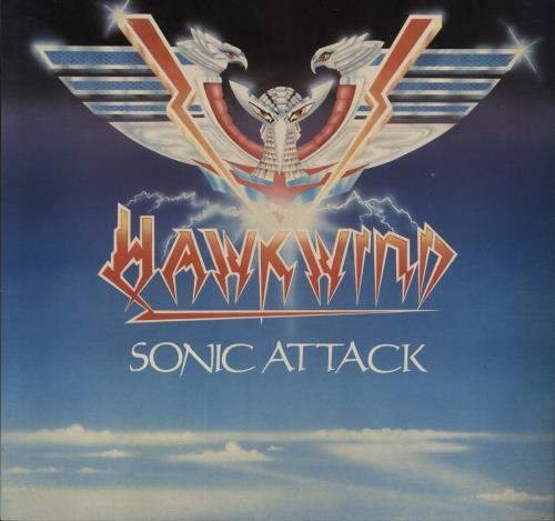 Hawkwind Sonic Attack UK vinyl LP album (LP record) (337778)