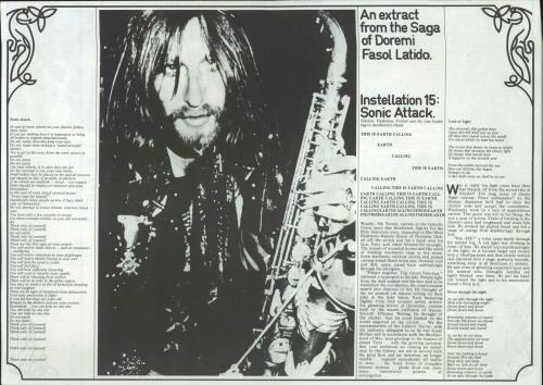 Hawkwind Space Ritual - Near Mint UK tour programme (813233) TOUR PROGRAMME