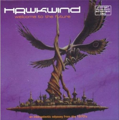 Hawkwind Welcome To The Future UK 3-disc CD/DVD Set (495031)