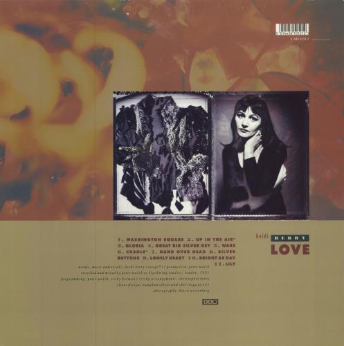 Heidi Berry Love UK vinyl LP album (LP record) (528996)